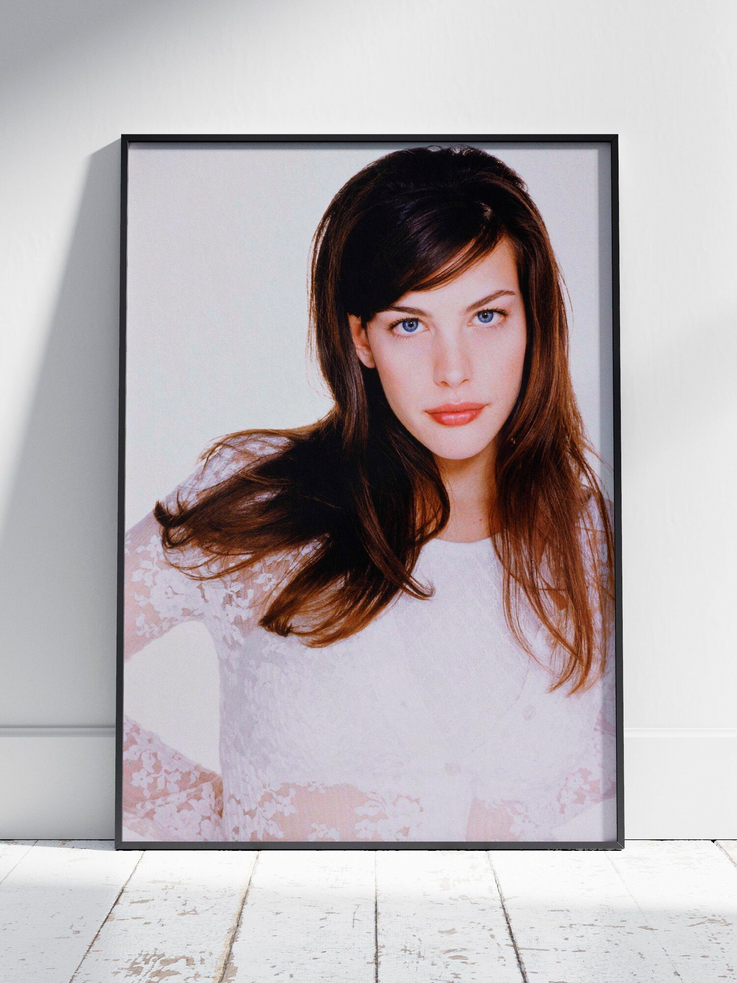 Плакат на стену для интерьера Лив Тайлер (Liv Tyler 2) - Постер по актеру кино, фильма, сериала формата A4 (21x30 см)