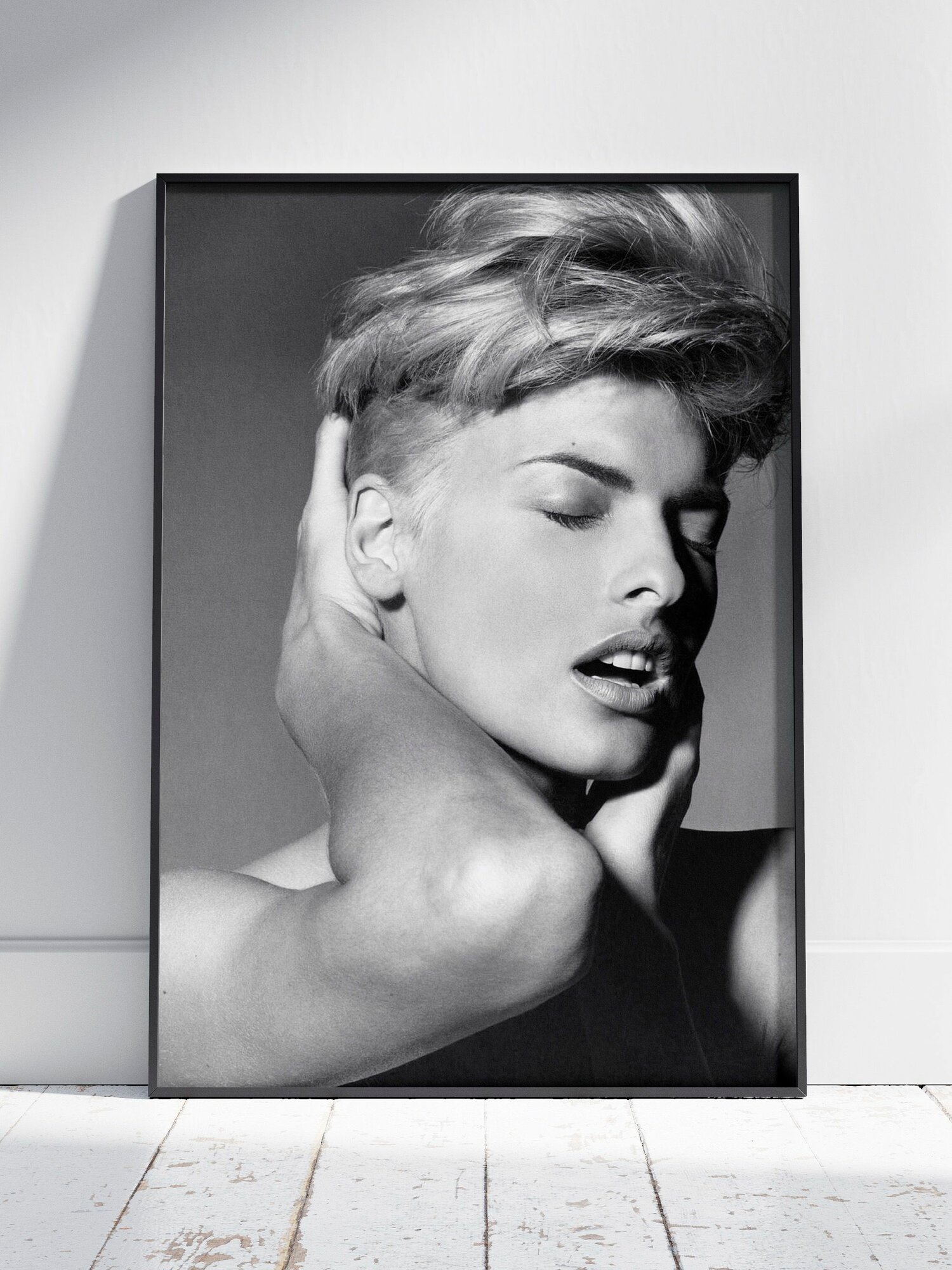 Плакат на стену для интерьера Линда Евангелиста (Linda Evangelista 23) - Постер по модели, бренду и моде формата A4 (21x30 см)