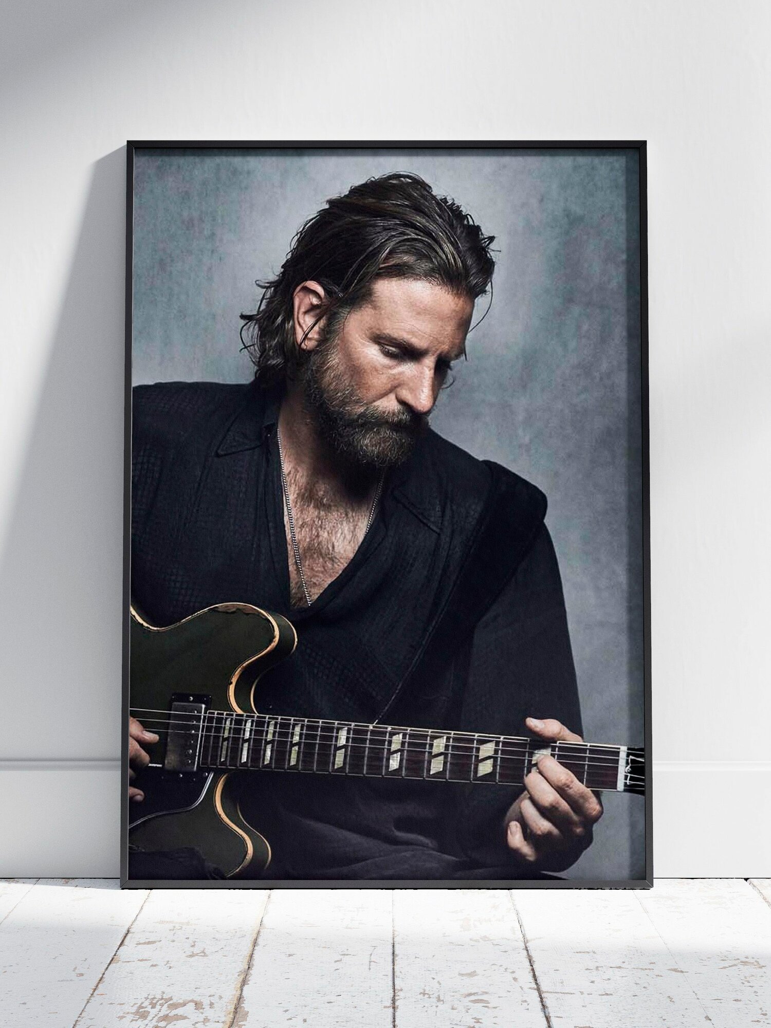 Плакат на стену для интерьера Брэдли Купер (Bradley Cooper 31) - Постер по актеру фильма, кино, сериала формата A4 (21x30 см)