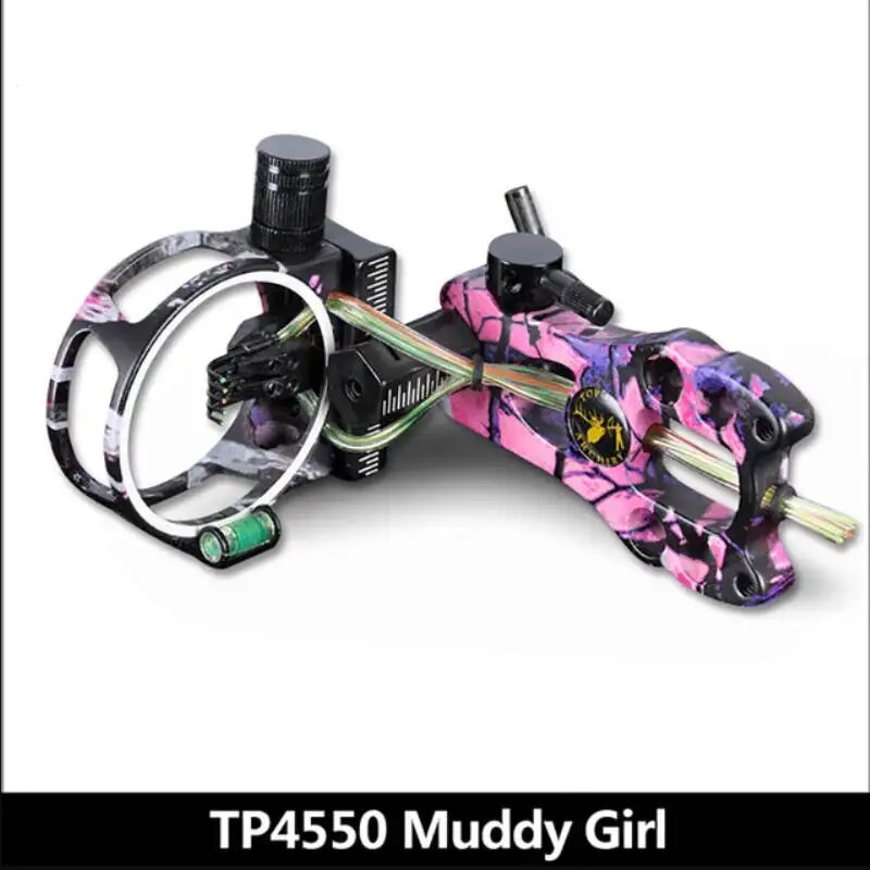 Прицел для лука Yezelieying TP4550 5-Pin Red Camo