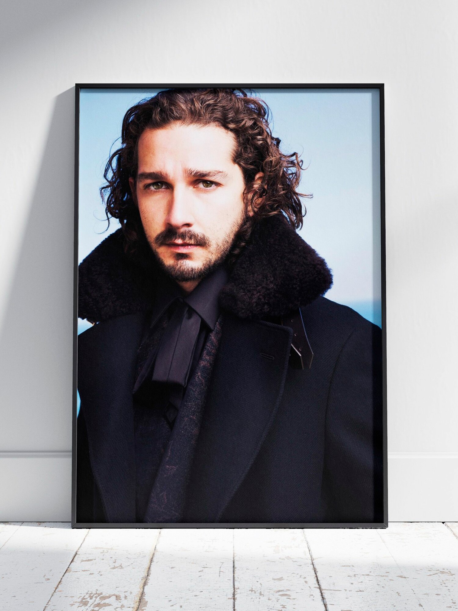 Плакат на стену для интерьера Шайа Лабаф (Shia LaBeouf 5) - Постер по актеру фильма, кино, сериала формата A4 (21x30 см)