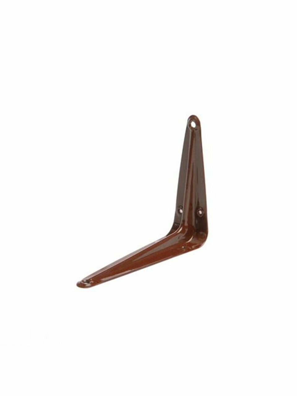 Кронштейн Apecs SB 250х200 мм коричневый, надежная фурнитура для крепления полок и мебели, производство Китай