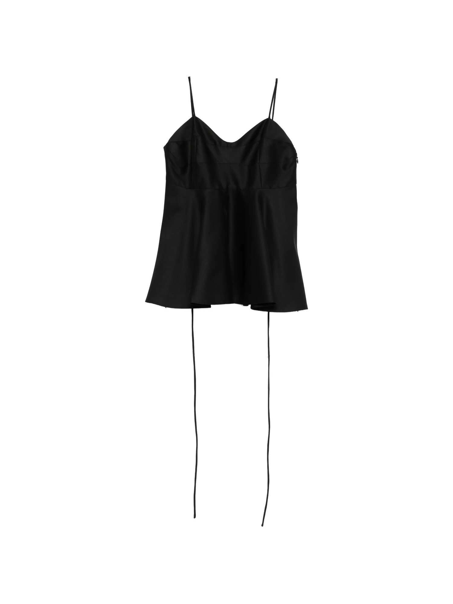 Топ Bustier peplum top