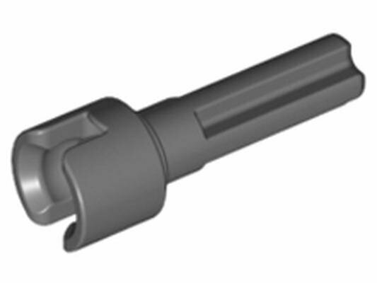 Деталь Lego 92906 Technic, Steering CV Joint Narrow with 2L Axle