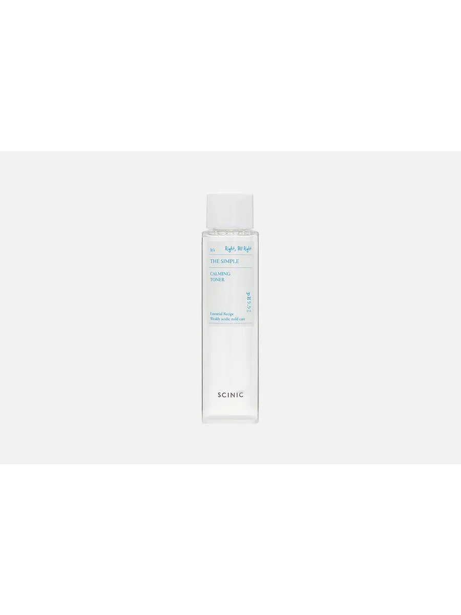 Успокаивающий тоник для чувствительной кожи SCINIC The Simple Calming Toner 145 мл