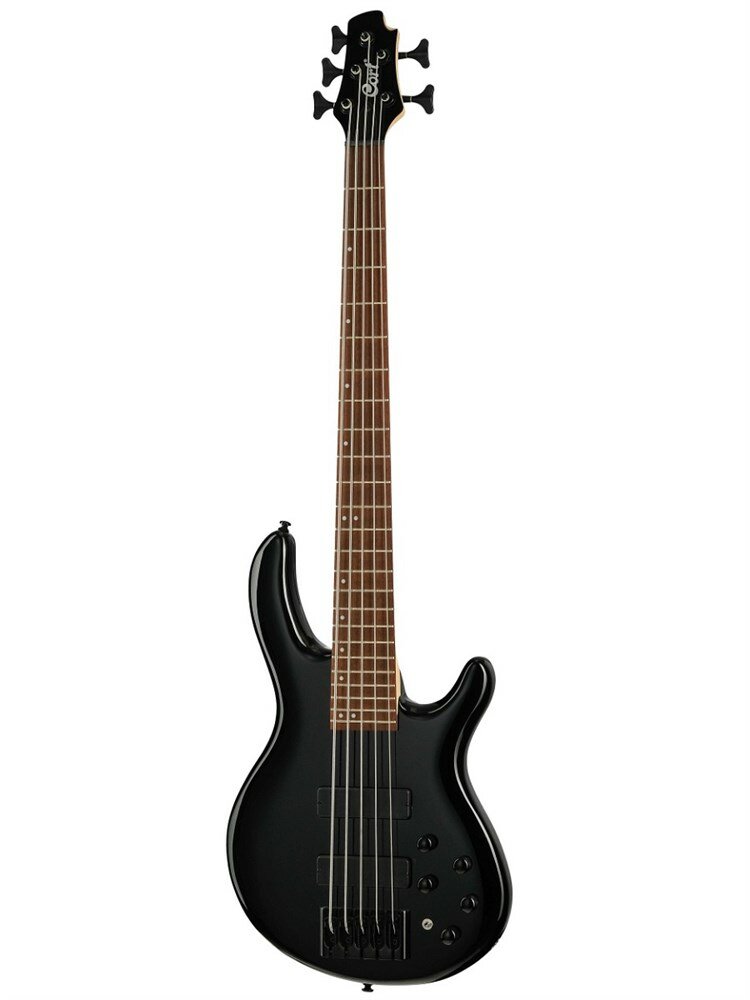 Бас-гитара 5-струнная Cort C5-Deluxe-BK Artisan Series