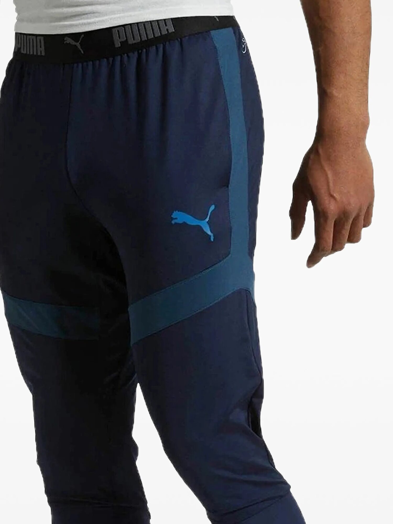 Брюки PUMA, размер 2XL, blue — фото 1