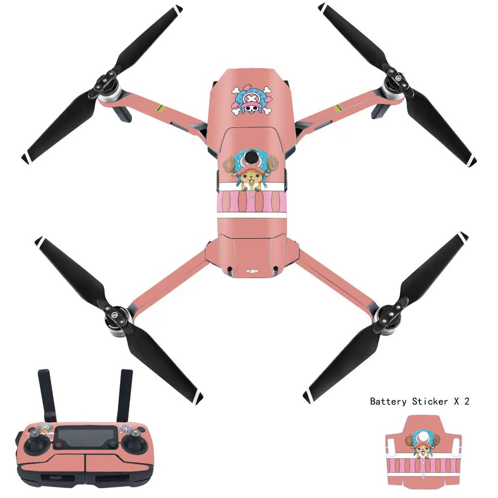 Прозрачная защитная пленка-наклейка для дрона DJI Mavic Pro корпус и пульт управления, модель 0029, 2023 год