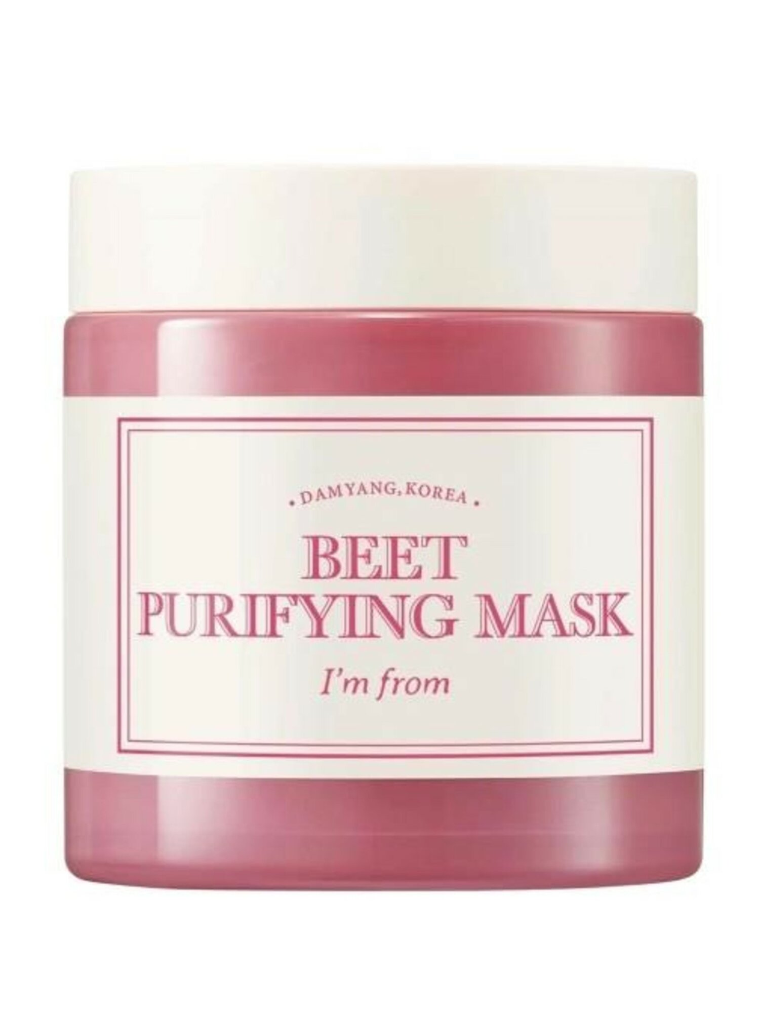 Глиняная маска для очищения пор с PHA-кислотой I'm From Beet Purifying Mask 110 грамм