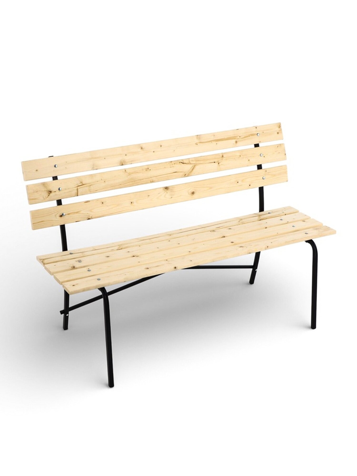 Скамейка деревянная, 140×61.5×89 см, для дачи и сада