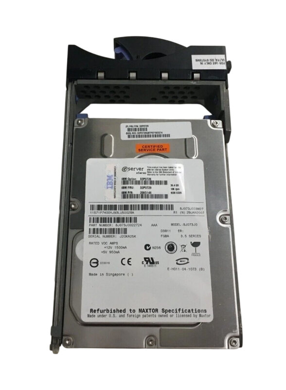 Жесткий диск IBM 26K5146 36,4Gb U320SCSI 3.5" HDD