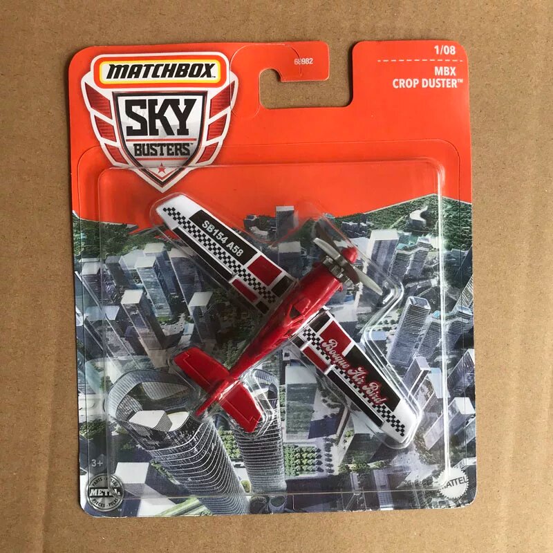 Серия самолетов Matchbox TOPGUN, модель GLR68 City Hero, боевой вертолет, игрушечная модель из сплава. GWK49-1