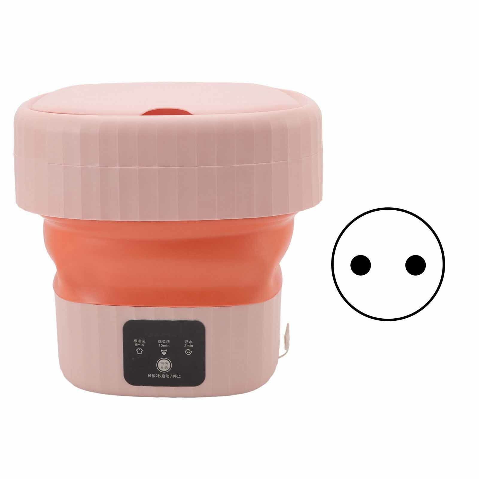 6‑литровая складная стиральная машина, портативная мини-стиральная машина для носков и нижнего белья, 100‑240 В.