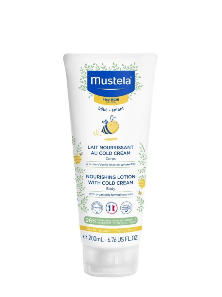 Лосьон Mustela Bebe Nourishing Lotion with Cold Cream Питательный для тела с кольд-кремом, 200 мл