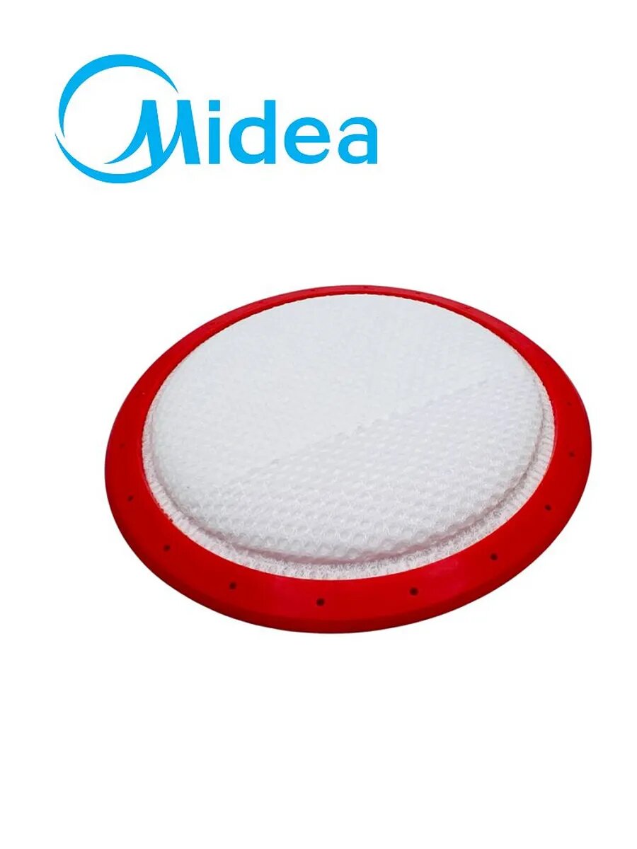 Оригинальный воздушный HEPA фильтр для пылесосов MIDEA, красный