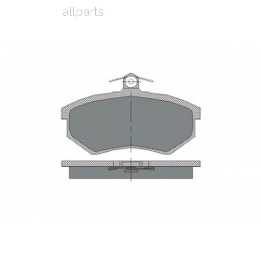 SCT GERMANY SP176 колод. торм. задн. AUDI А4 94-01/VW GOLF III/IV 91-02/PASSAT