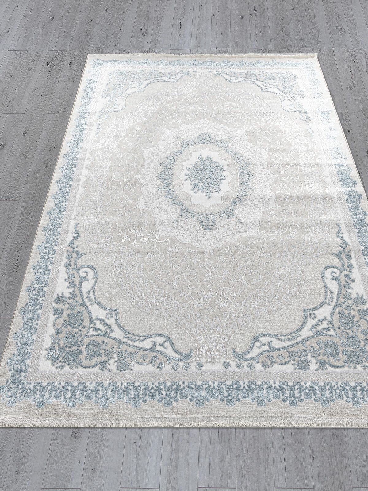 Ковер Классический cream shrink / blue fdy 2.4x3.4м