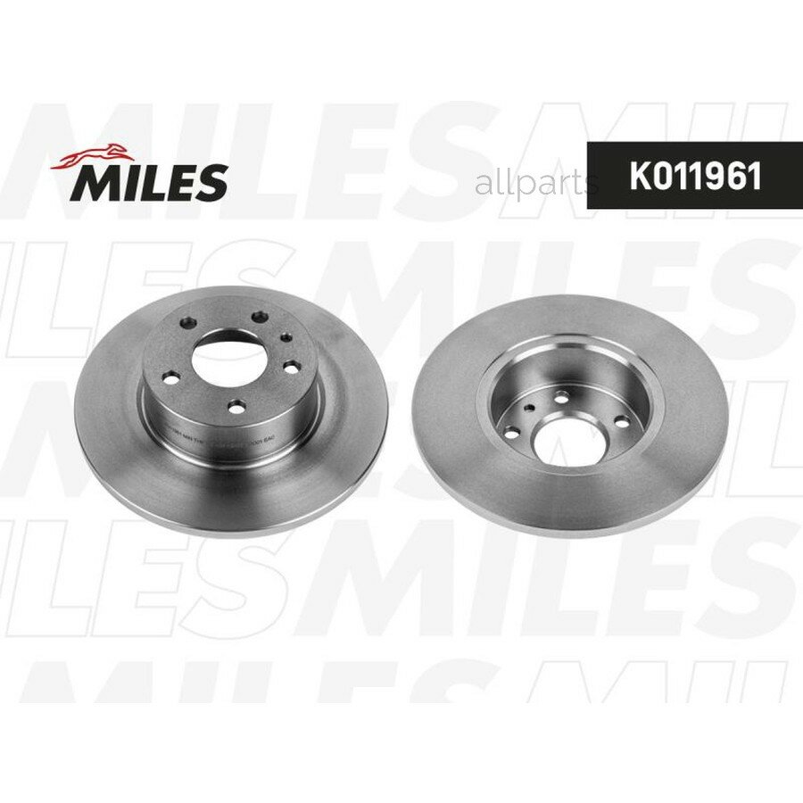 MILES K011961 Диск тормозной ALFA ROMEO 147/156/164 зад.