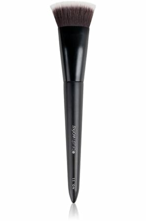 Кисть косметическая Brushworks Flat Top Contour Brush тип NO. 11, 1 шт