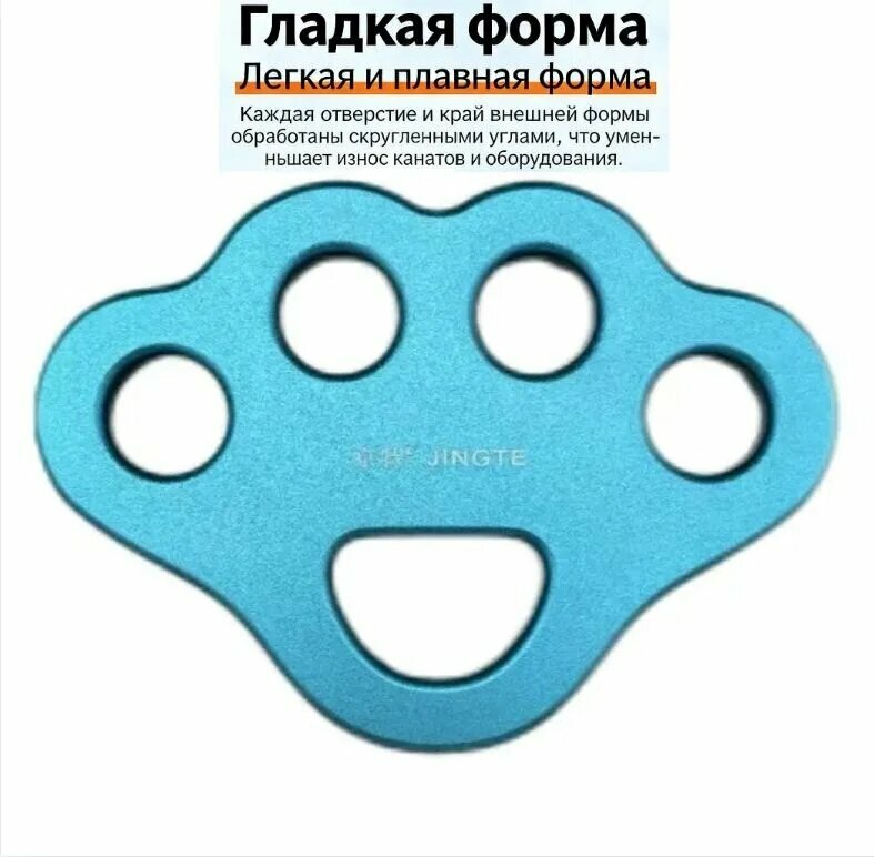 Страховочно-спусковое устройство, длина: 24 см