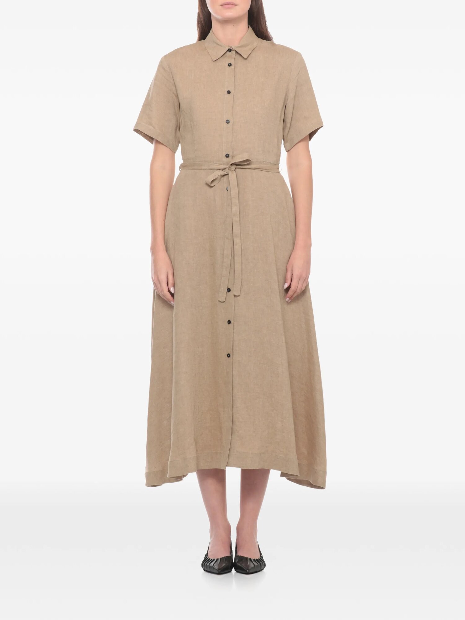 Платье Antonelli Belted button-down midi dress, размер 46 — фото 1