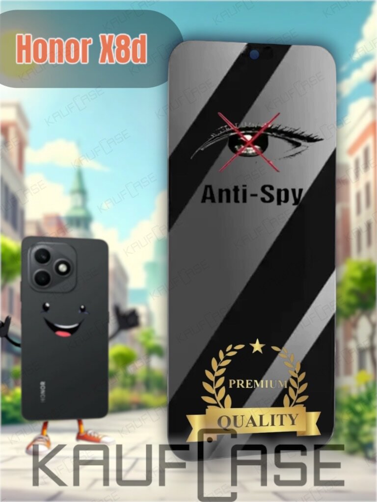 Антишпион стекло на Honor X8d
