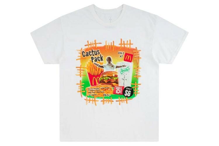Футболка Travis Scott X McDonald's Cactus Pack Vintage Bootleg Ii