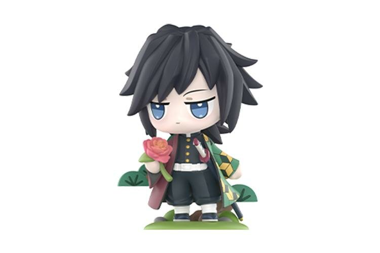 Игрушка-фигурка унисекс POP MART Demon Slayer Kimetsu No Yaiba Birth Flower Collection, Confirmed-Giyu Tomioka (Open)