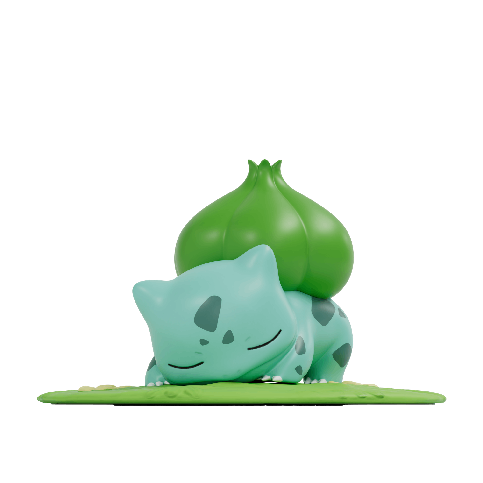 Фигурка-сюрприз Pokémon: Лаванда, Пикачу, Бульбазавр, Эвей — настольное украшение Модель Бульбазавра_Аутентичная серия