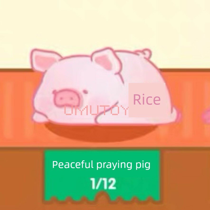 Аутентичная консервированная LuLu Pig Blessing Piglet Surprise Bag слепая коробка модная игрушечная фигурка милый