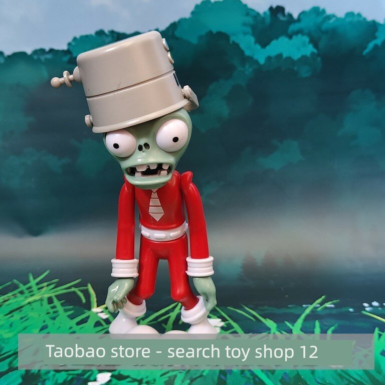 Plants vs. Zombies Toy Future Zombie Dr. Zombie King Giant Future Roadblock Iron Barrel Red Apple Mortar Будущий