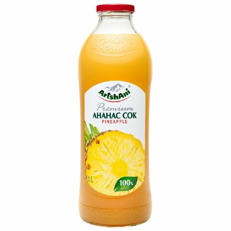 Сок ARTSHANI Premium Ананасовый /стекло/ 1л