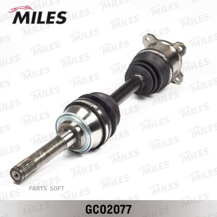 MILES GC02077 Привод в сборе MITSUBISHI PAJERO/L200 2.4-3.5 90- прав. ()