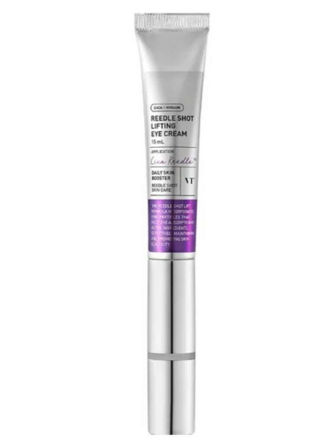 Массажный лифтинг-крем VT Cosmetics Reedle Shot, для век, с микроиглами, 15мл
