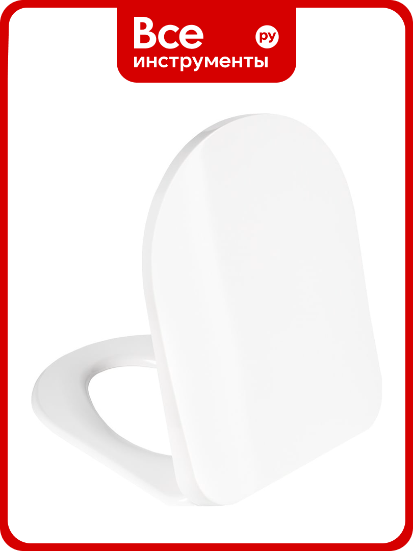 Сиденье для унитаза IDDIS дюропласт, soft close, easy fix 067DPSEi31