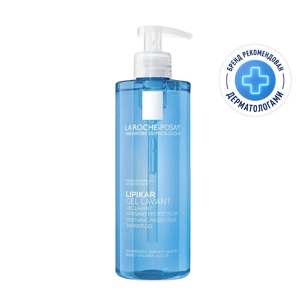 La Roche-Posay Lipikar Gel Lavant Гель для душа очищающий успокаивающий с защитными свойствами 400 мл 1 шт