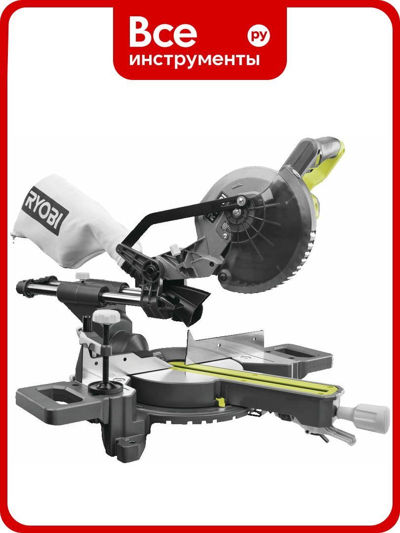 Торцовочная пила Ryobi 18В RMS18190-0 5133005502