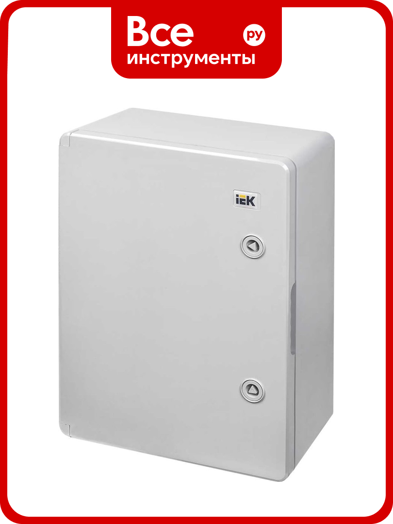 Корпус IEK ЩМПп пластиковый, 400х300х170мм, УХЛ1, IP65 MKP93-N-403017-65, для обеспечения надежной защиты