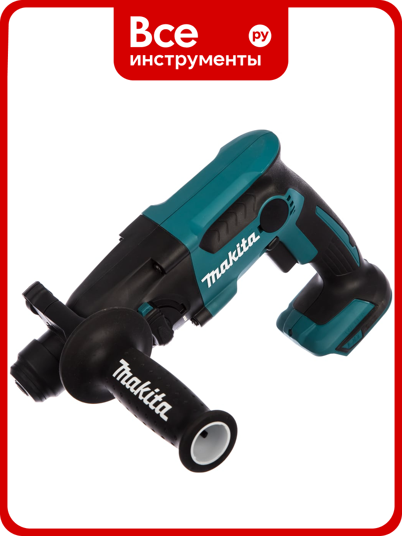 Перфоратор Makita LXT DHR165Z, 2 режима, 18V, 1.3 Дж, 0-5300 уд/мин, 0-1600 об/мин, sds-plus, без аккумулятора в комплек