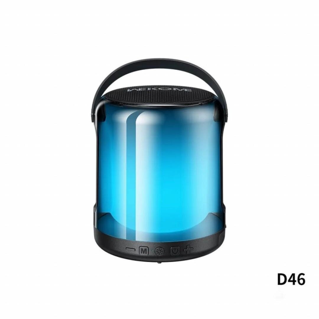 Портативная колонка WEKOME D46 8W, черный, EU
