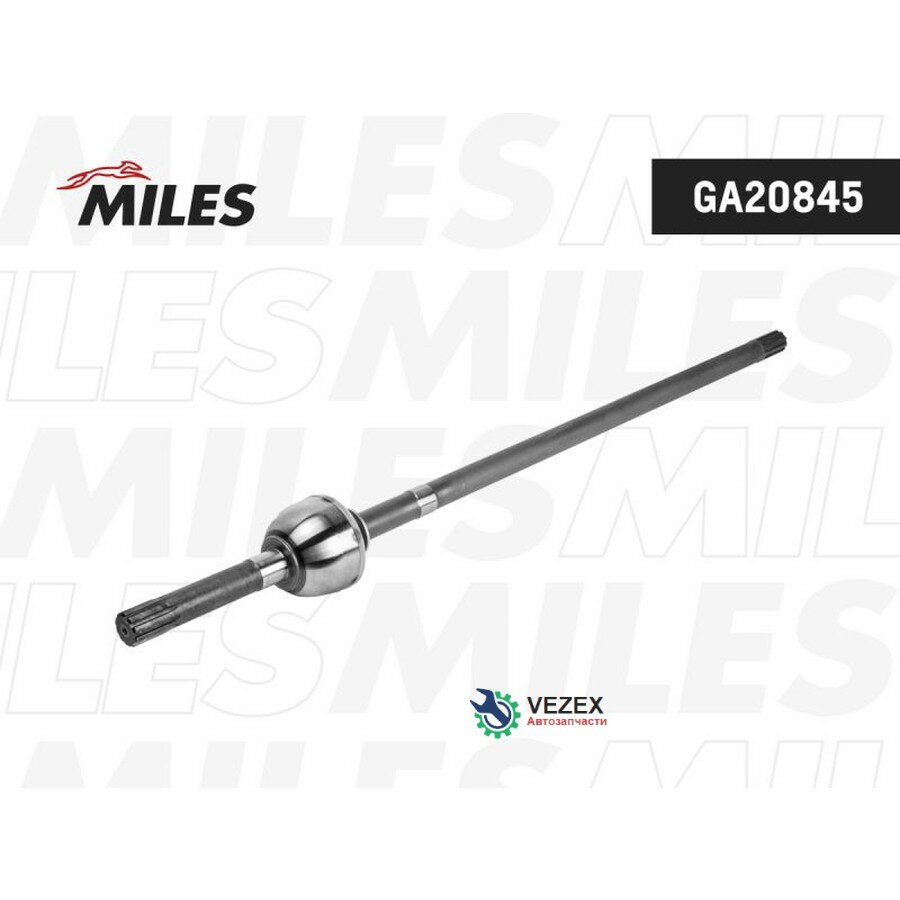 MILES GA20845 ШРУС УАЗ-315195 HUNTER (3151_)2.7/2.2 D/УАЗ-31512 2.1D лев. GA20845