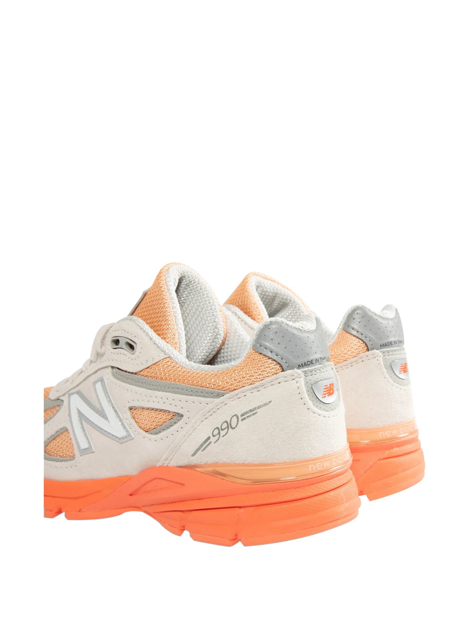 Кроссовки New Balance 990v4 mesh-panel sneakers, размер 10 US, разноцветный — фото 1