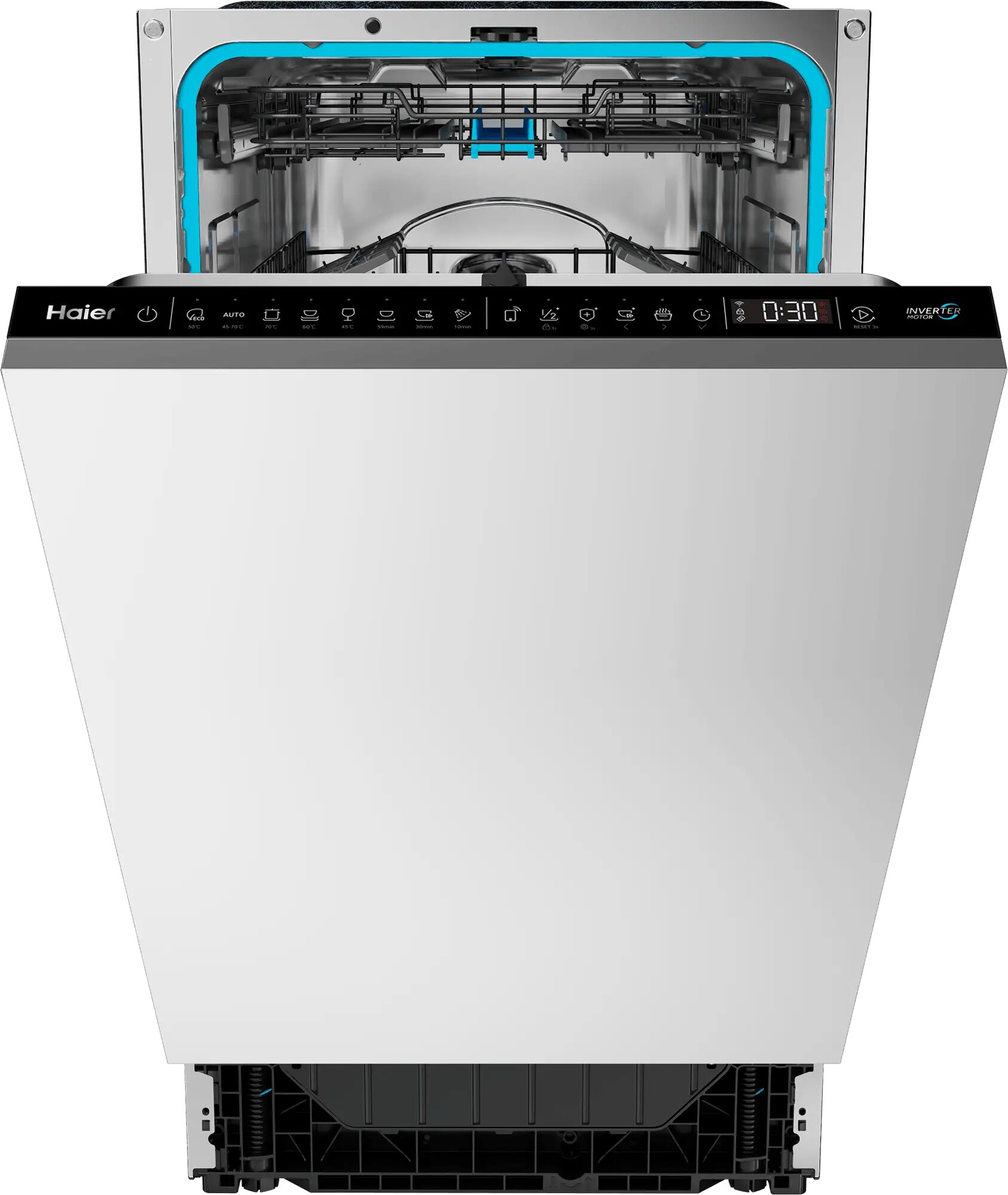 Встраиваемая посудомоечная машина Haier HDWE11-696RU, 11 комплектов, UV-обработка