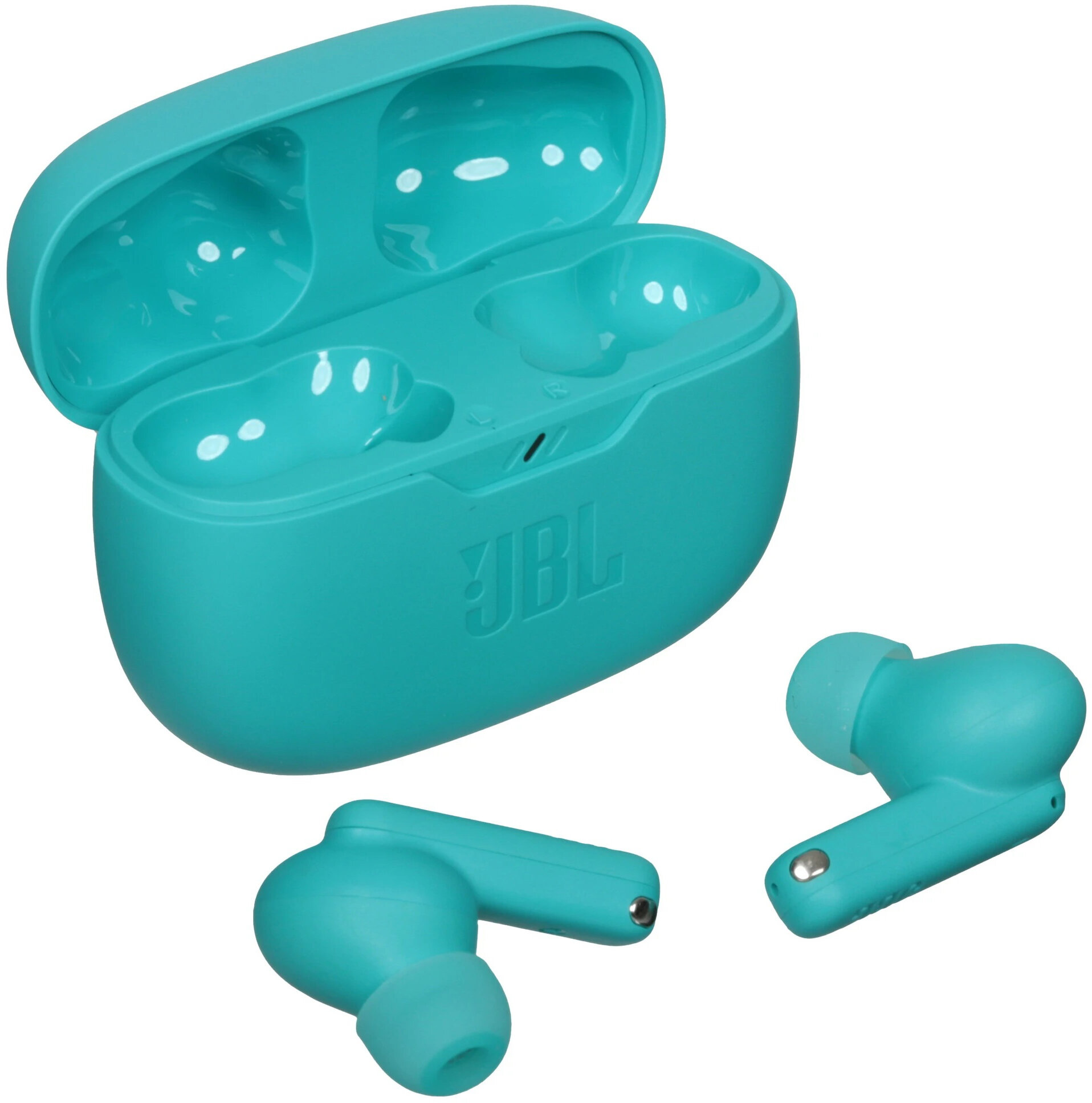 Наушники JBL Wave Beam 2, Bluetooth, внутриканальные, синий (jblwbeam2blu), Время работы, до: 10 ч