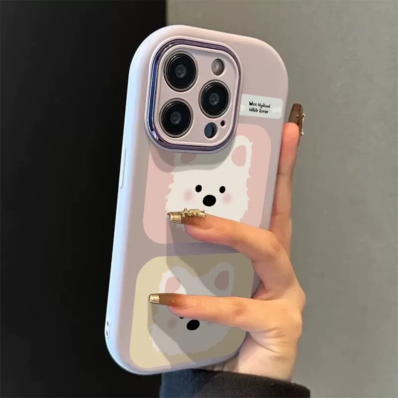 IPhone SE (1-е поколение) Стиль Сабль Западный Высокогорный Полная Защита Ударопрочный Силиконовый Чехол Фиолетовый