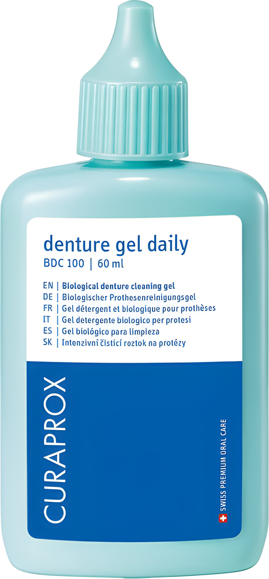 CURAPROX Гель Daily для ежедневного ухода за зубными протезами BDC Daily Cleaning Gel 200ml