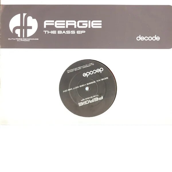 Fergie - The Bass EP VG