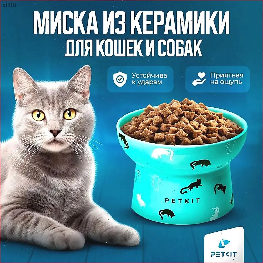Керамическая миска XL для кошек и собак PETKIT