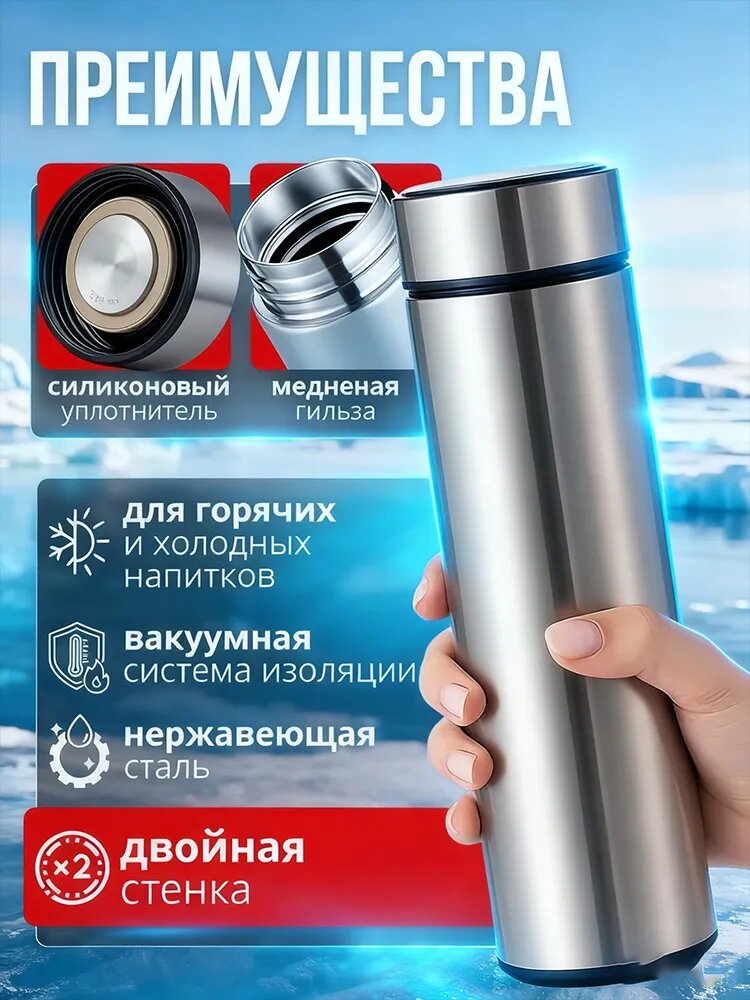 Термос, 0.5 л — фото 1