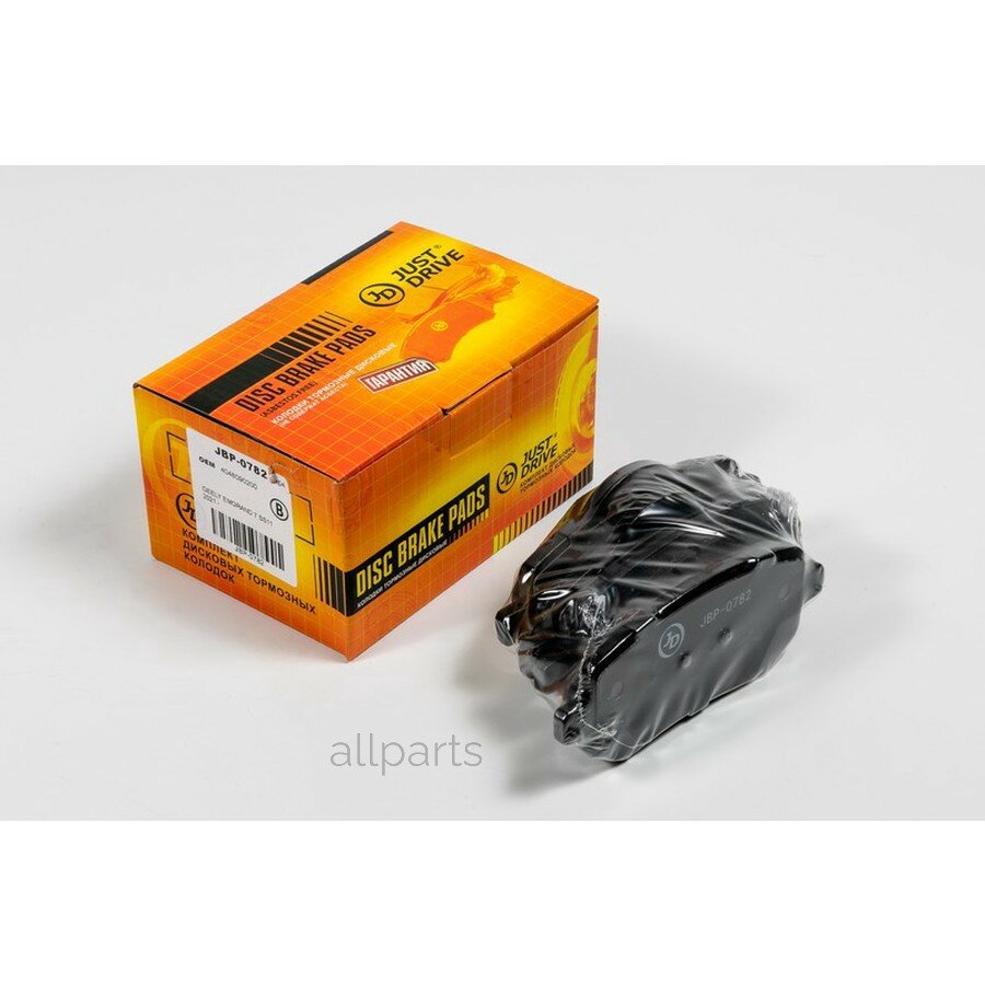 JUST DRIVE JBP0782 Колодки тормозные дисковые передние